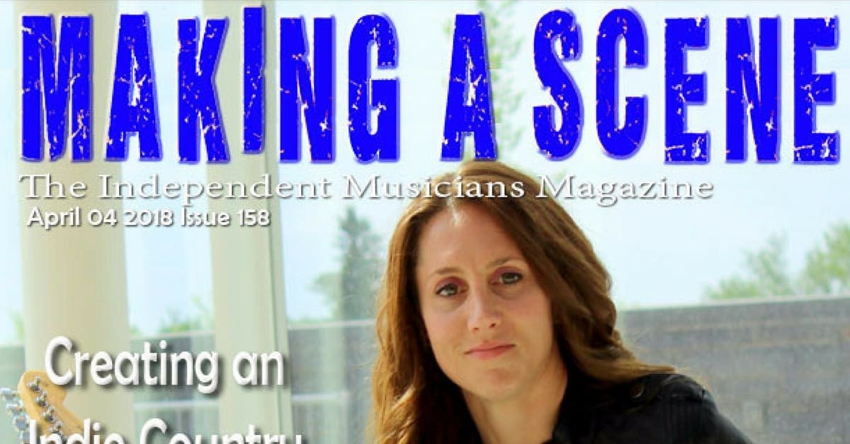 Jennifer Lyn On The Cover of Making A Scene Magazine